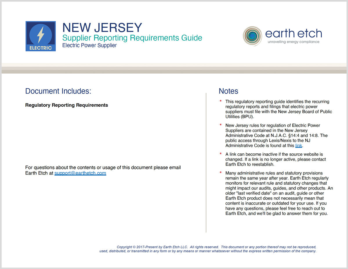 PUC Commercial Definitions Guide (Electric & Gas) – Earth Etch