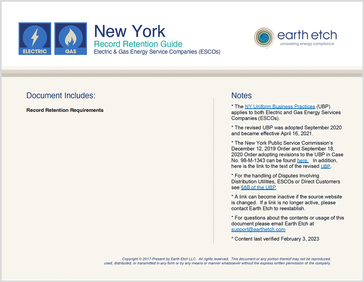 New Jersey PUC License Application Guide (Electric & Gas) – Earth Etch